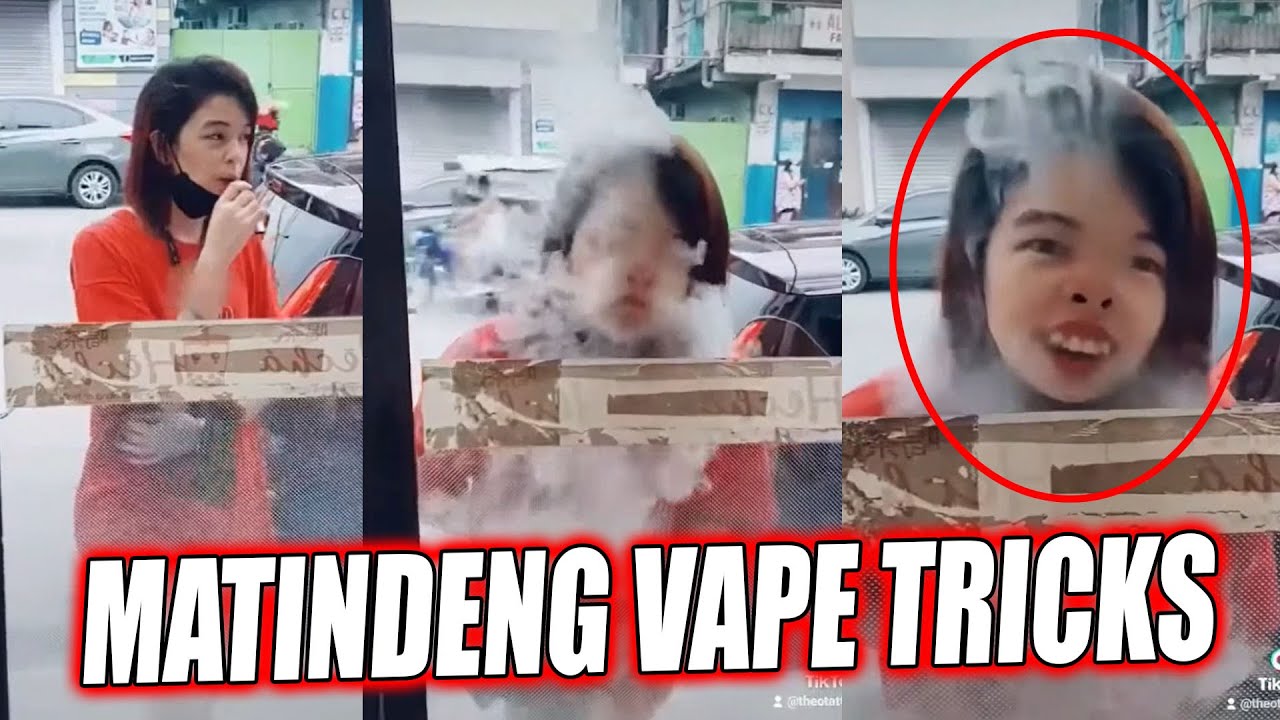 Ibang klase Mag Vape Tricks Si Ate | Pinoy Memes Compilation - YouTube
