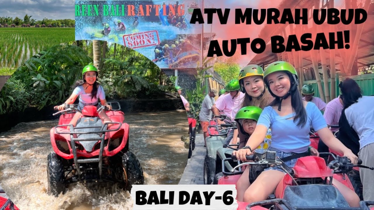 ATV MURAH GREEN BALI ADVENTURE UBUD, NASI BABI GULING SEKAR SUKAWATI ...