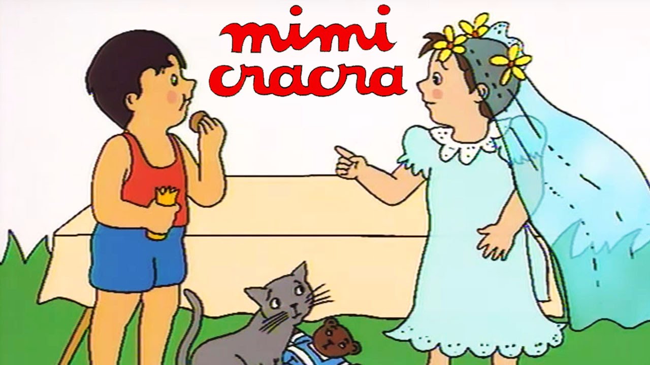 Mimi Cracra - Mimi joue à la mariée et creuse un tunnel - YouTube