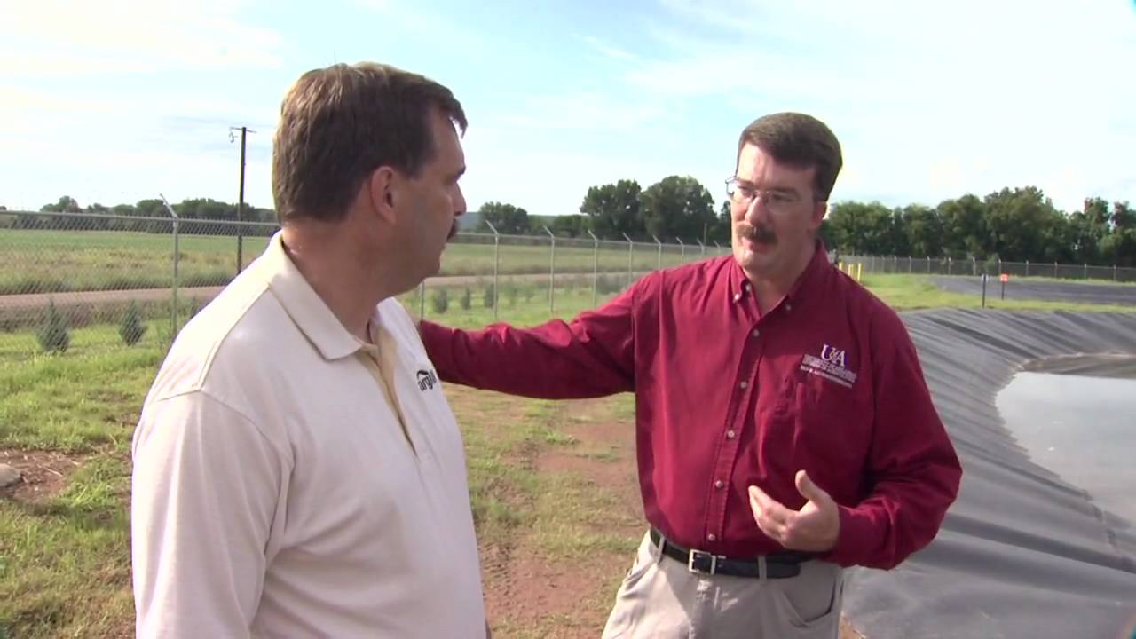 Covered Lagoon Swine Manure Digester - YouTube