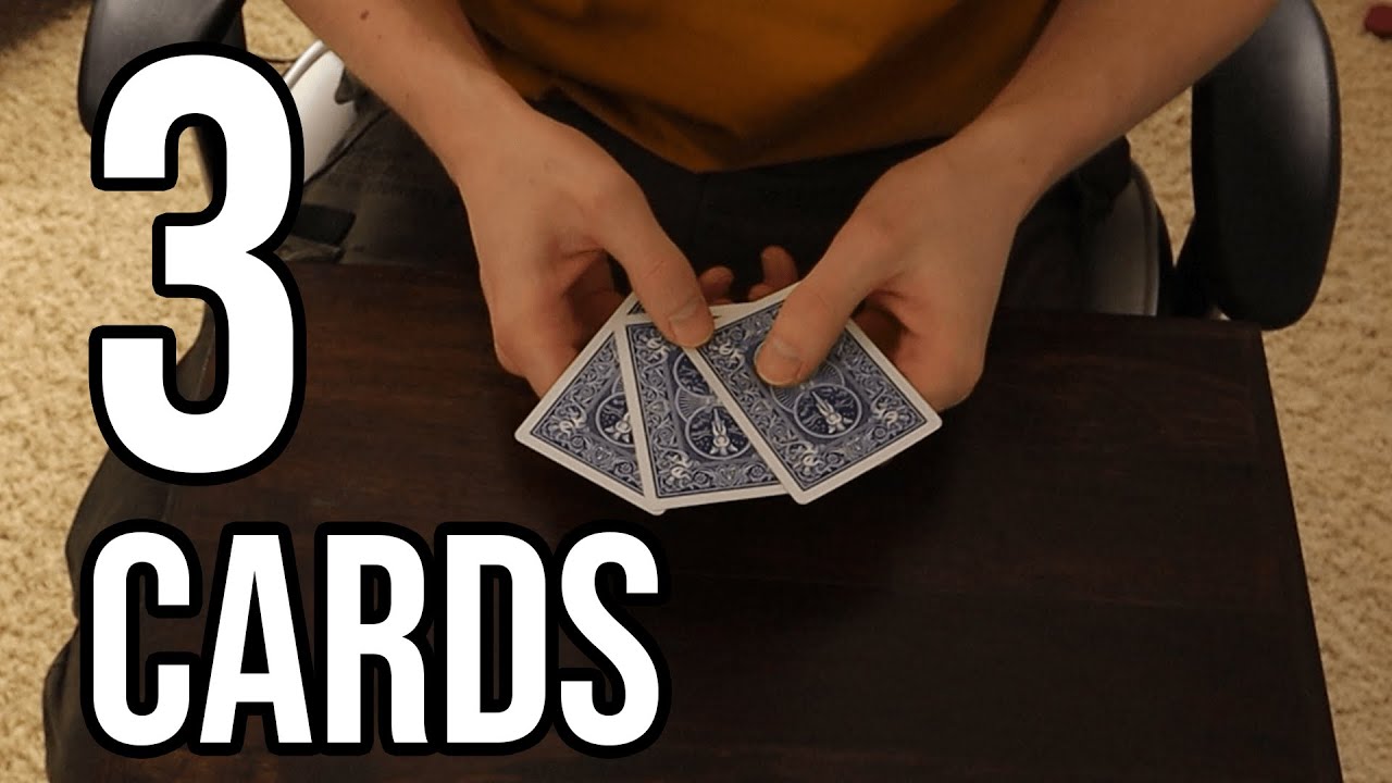 3 Card Monte Full Performance - YouTube