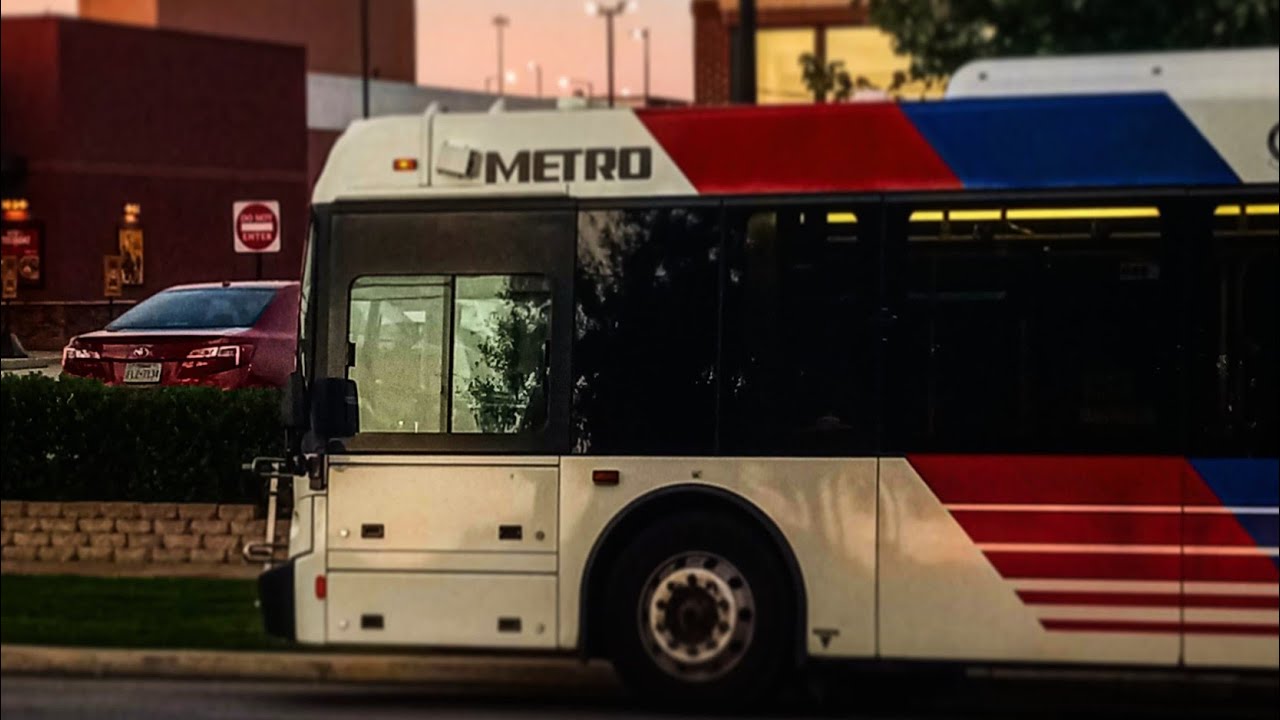 Houston Tx, Houston Metro Buses In Action Around Southwest Houston ...