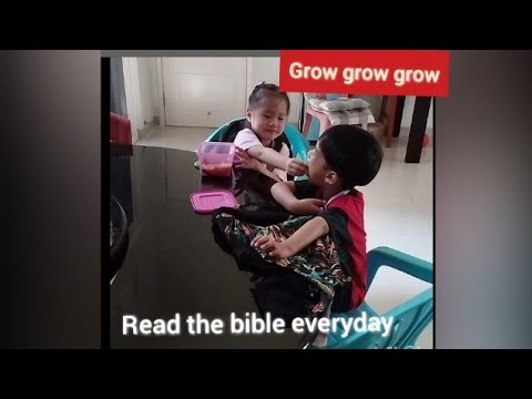 read the bible everyday everyday, grow grow grow - YouTube