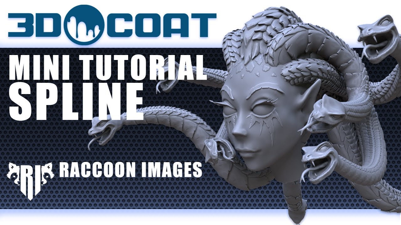 SPLINE || Mini Tutorial # 01 || 3D Coat - YouTube