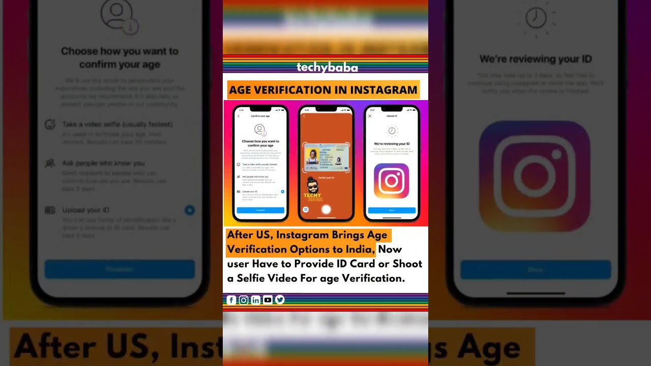Instagram New Age Verification | Now User Have to Provide ID Card For ...