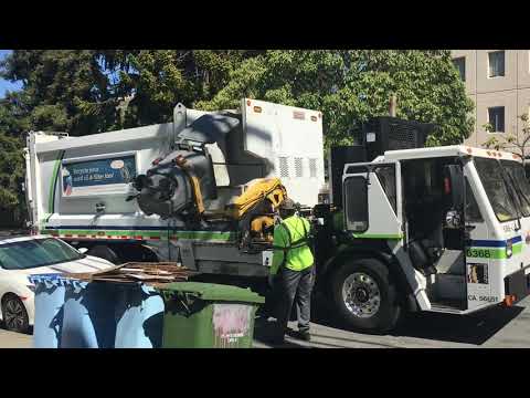 City of Berkeley CCC Heil Multitask Garbage Truck - YouTube