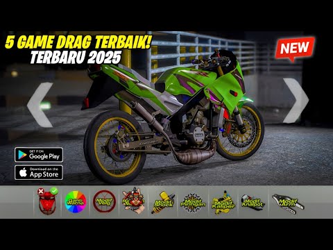 Full Modif🔥 5 Game Drag Motor Terbaik 2025 Ukuran Ringan OFFLINE ...