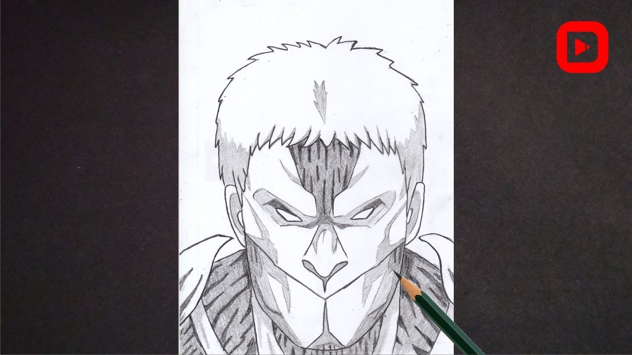 How to draw Armored Titan || Attack On Titan || Easy anime drawing ...