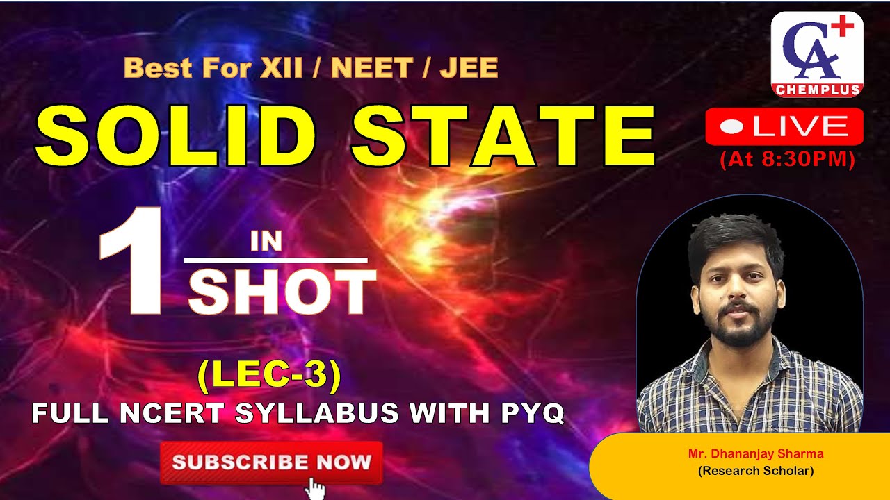 Solid State (LEC-3) | Packing of Solid | Hexagonal & Cubic close packing | Three dimensional ...