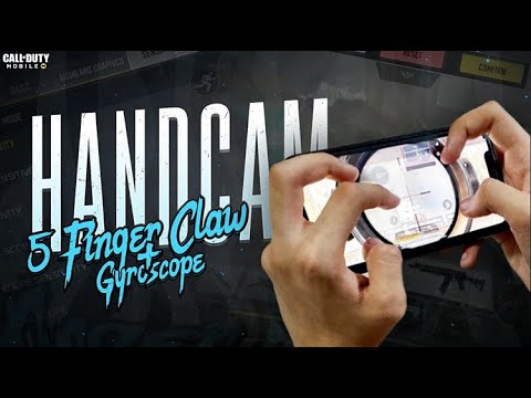 5 FINGER CLAW + GYRO | SENSITIVITY | LOAD OUT | CODM HANDCAM ...