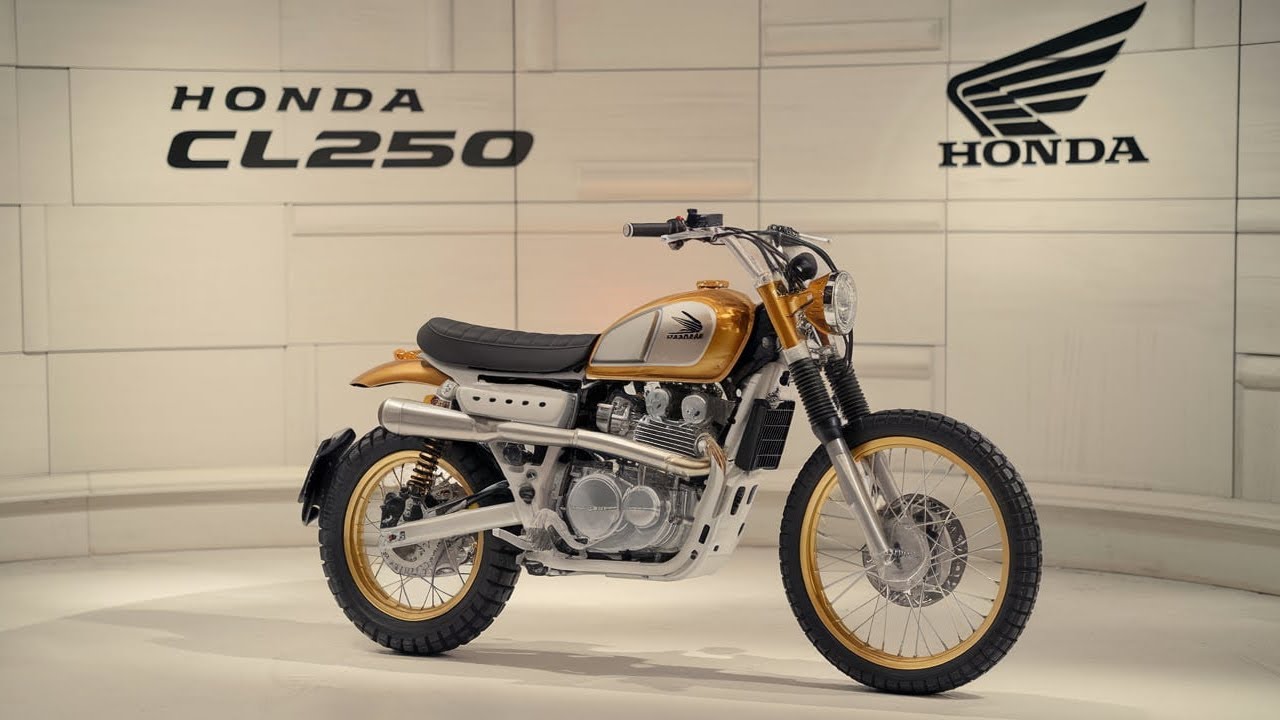 "2025 Honda CL250 Scrambler Review: Style Meets Adventure!" - YouTube