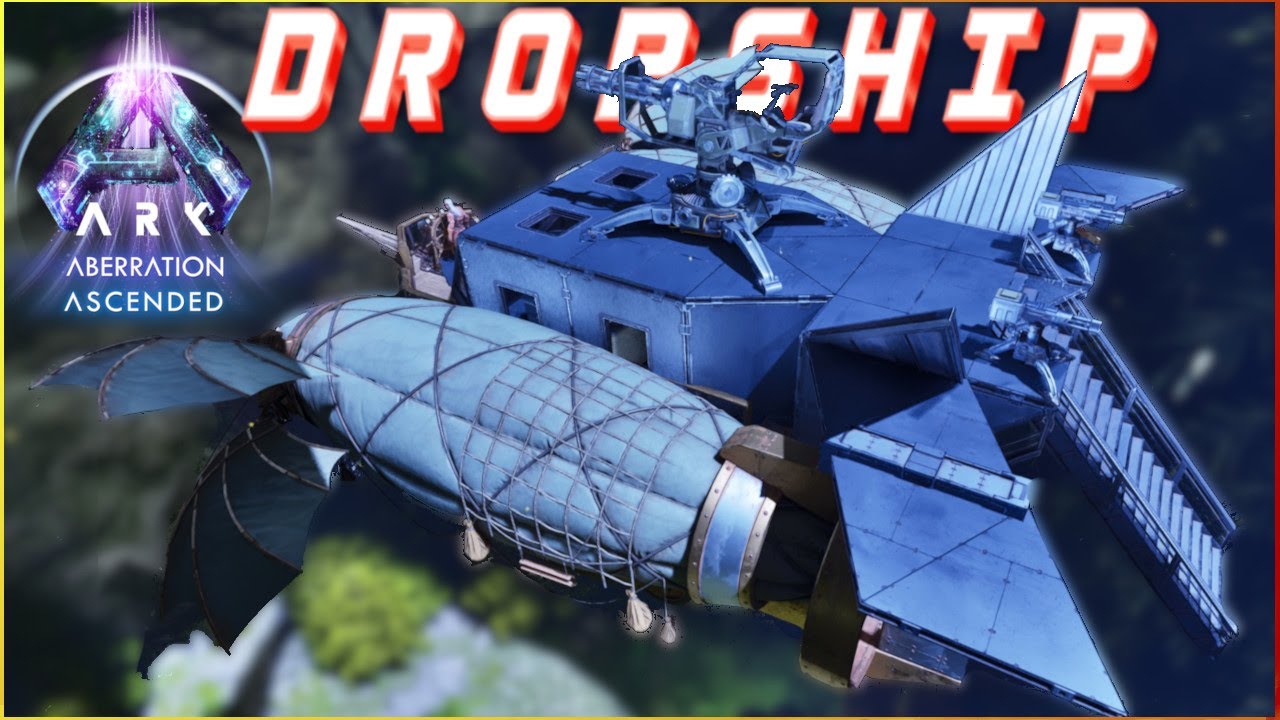 Creating A Battle-ready Dropship For Taming Defense | ARK Aberration ...