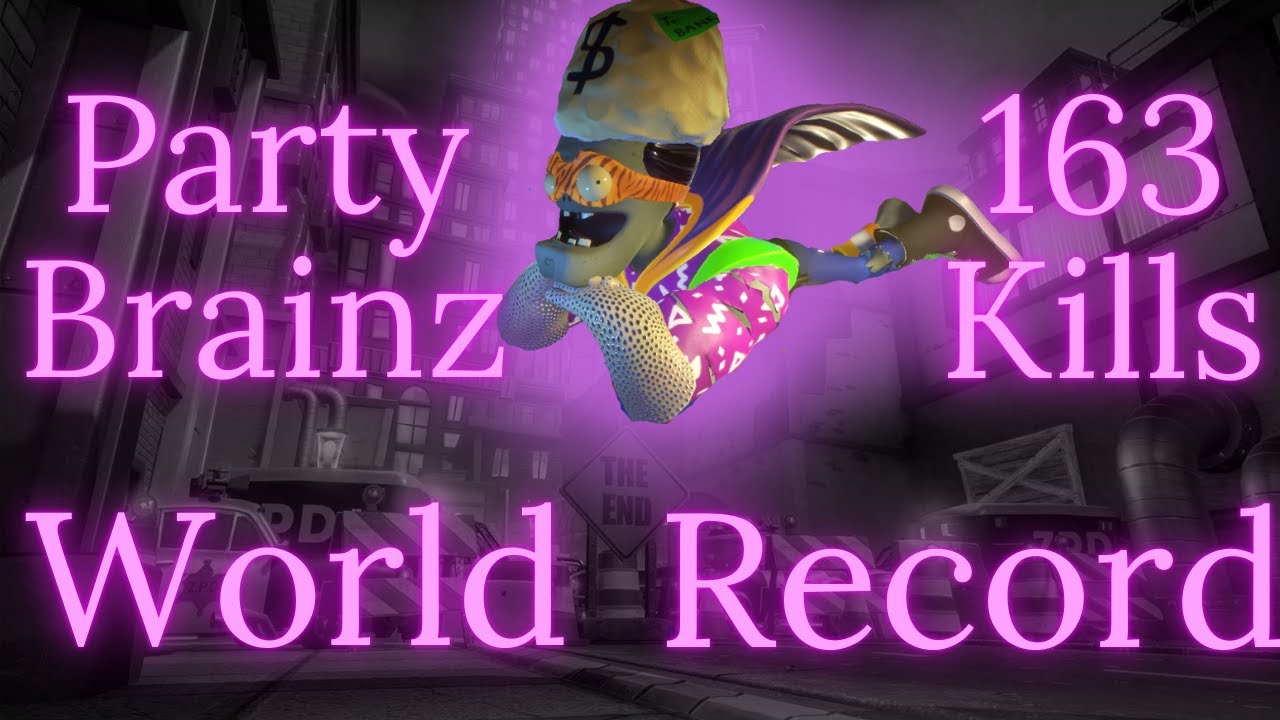 Party Brainz 163 Kills PC World Record PvZ GW2 - YouTube