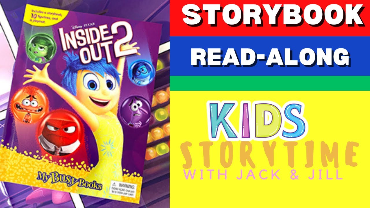 🎁📚 Kids Read Aloud Books : Disney Inside Out 2 : My Busy Books - YouTube