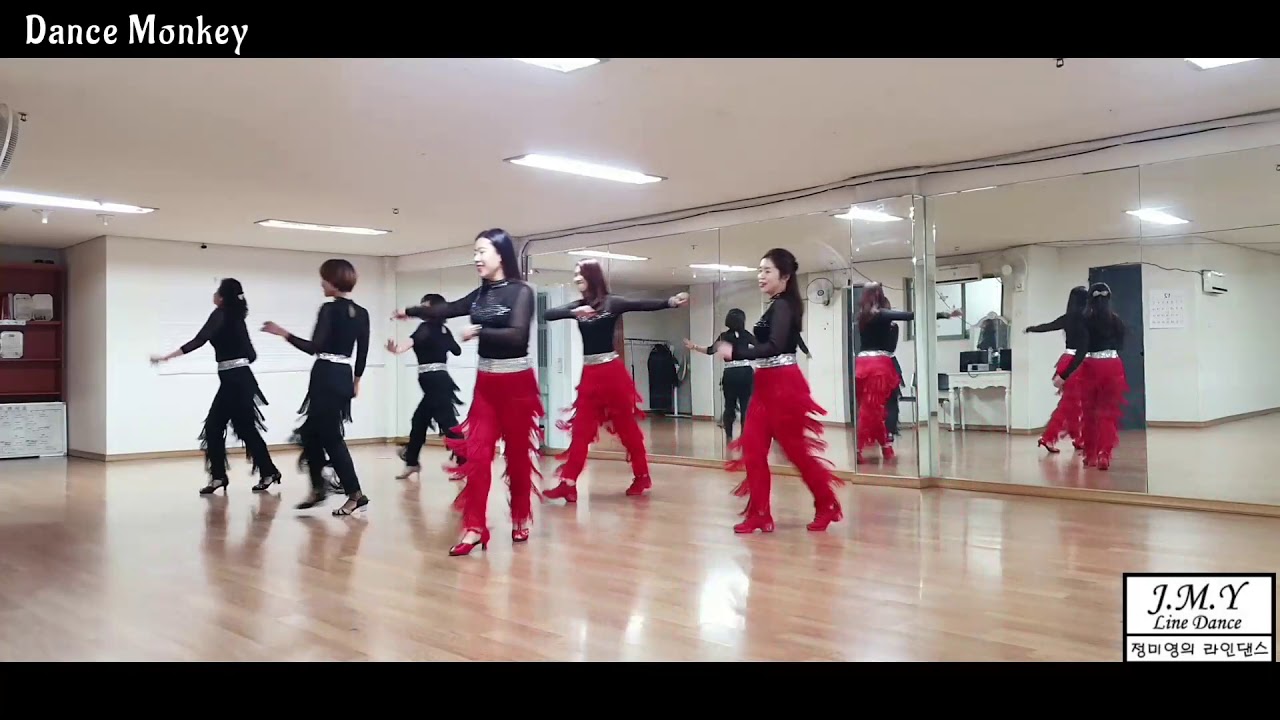 Dance Monkey Line Dance - YouTube