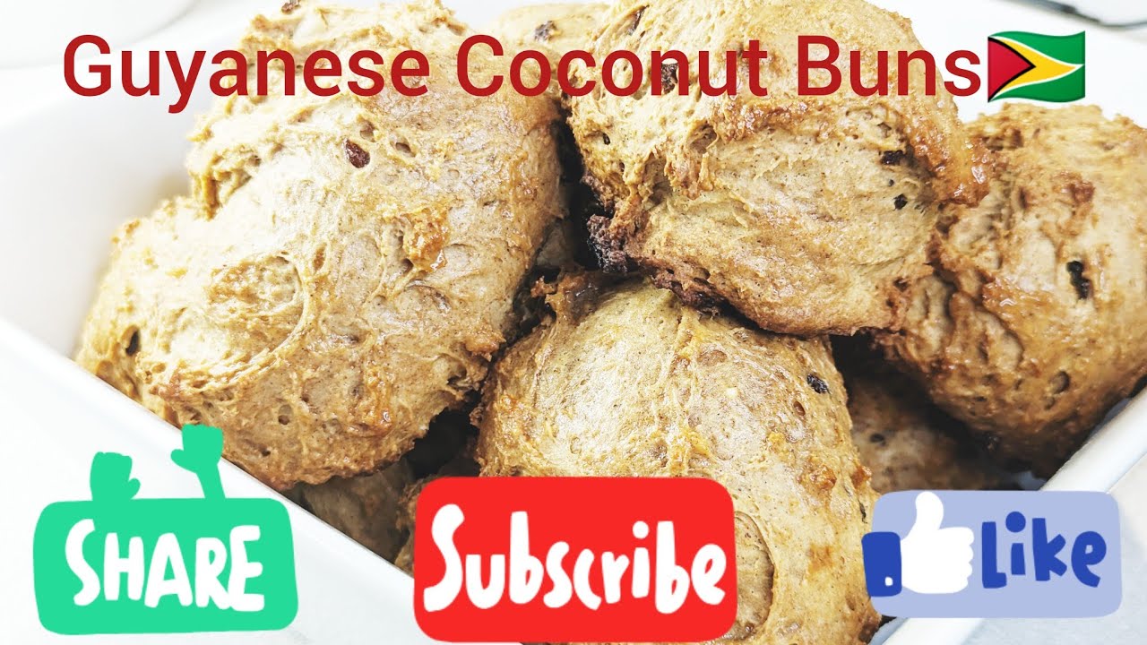 My First time baking Guyanese Coconut Buns for Good Friday🇬🇾 - YouTube
