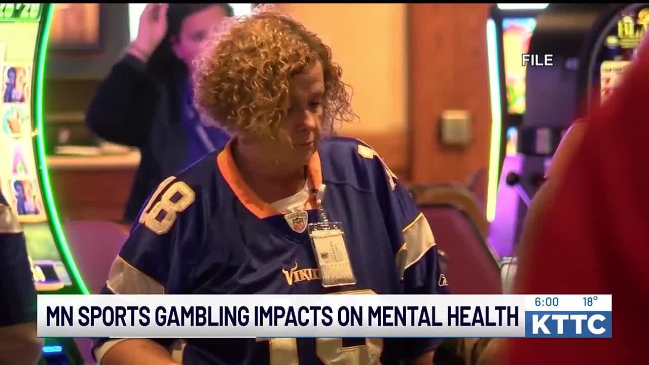 Mental health expert weighs in on Minnesota sports gambling bill - YouTube