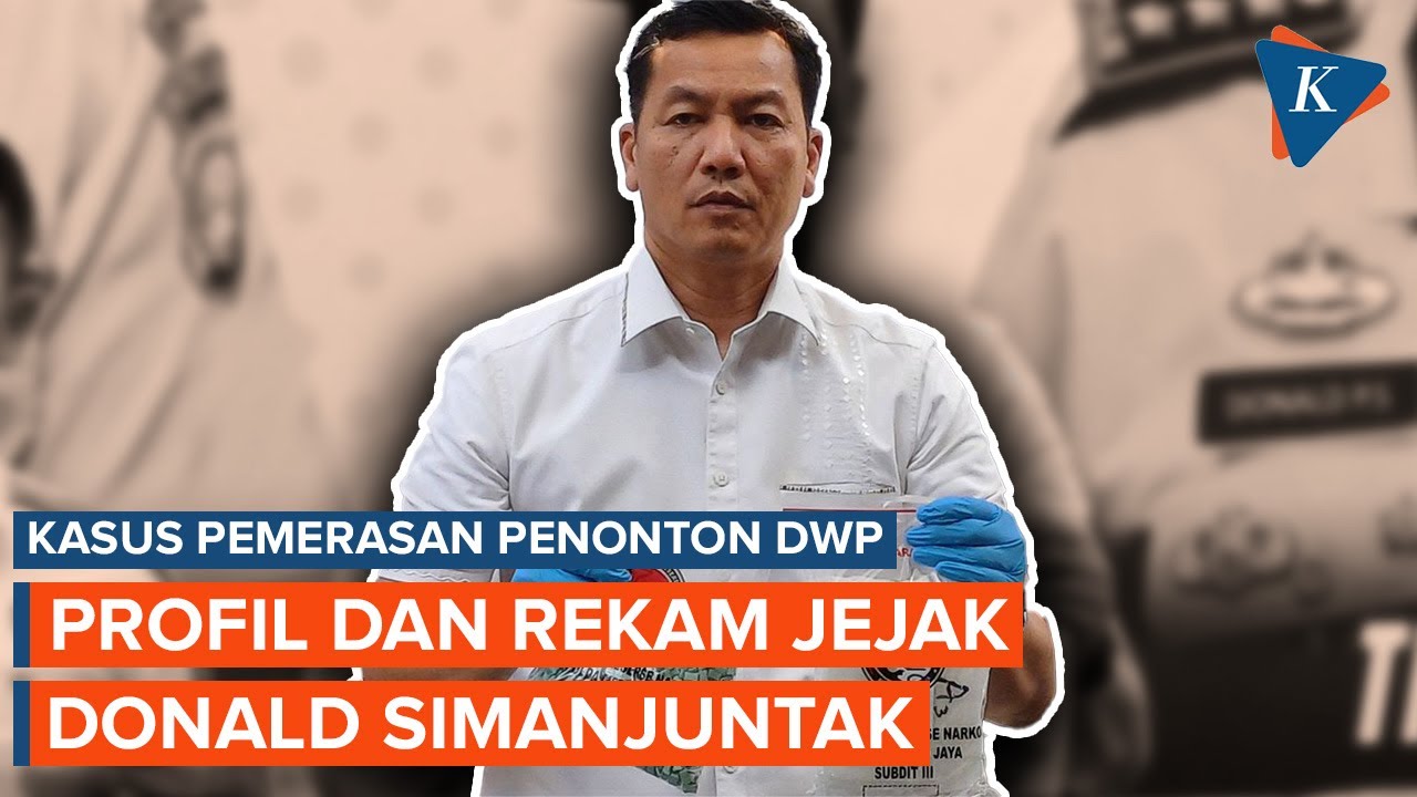 Rekam Jejak Kombes Donald Simanjuntak, Eks Dirresnarkoba Polda Metro ...