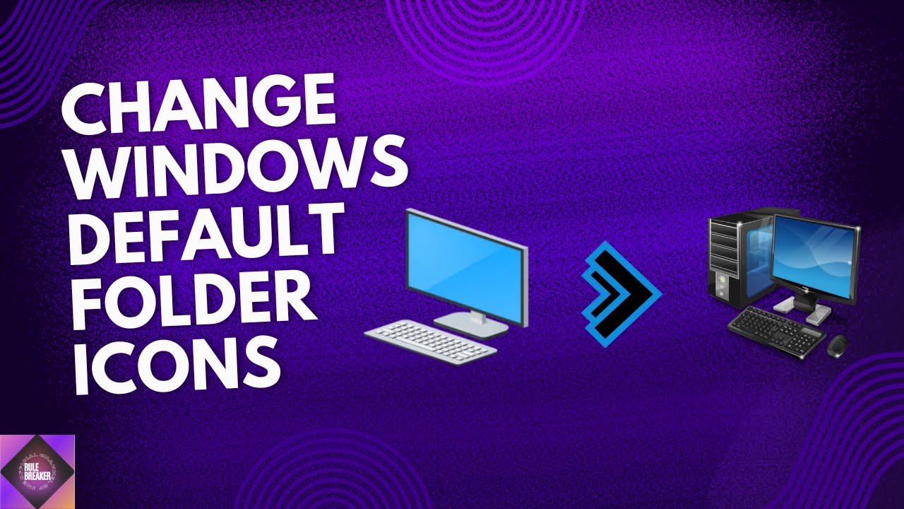 HOW TO CHANGE DESKTOP ICONS || FAST AND EASY || 😱🦿 - YouTube