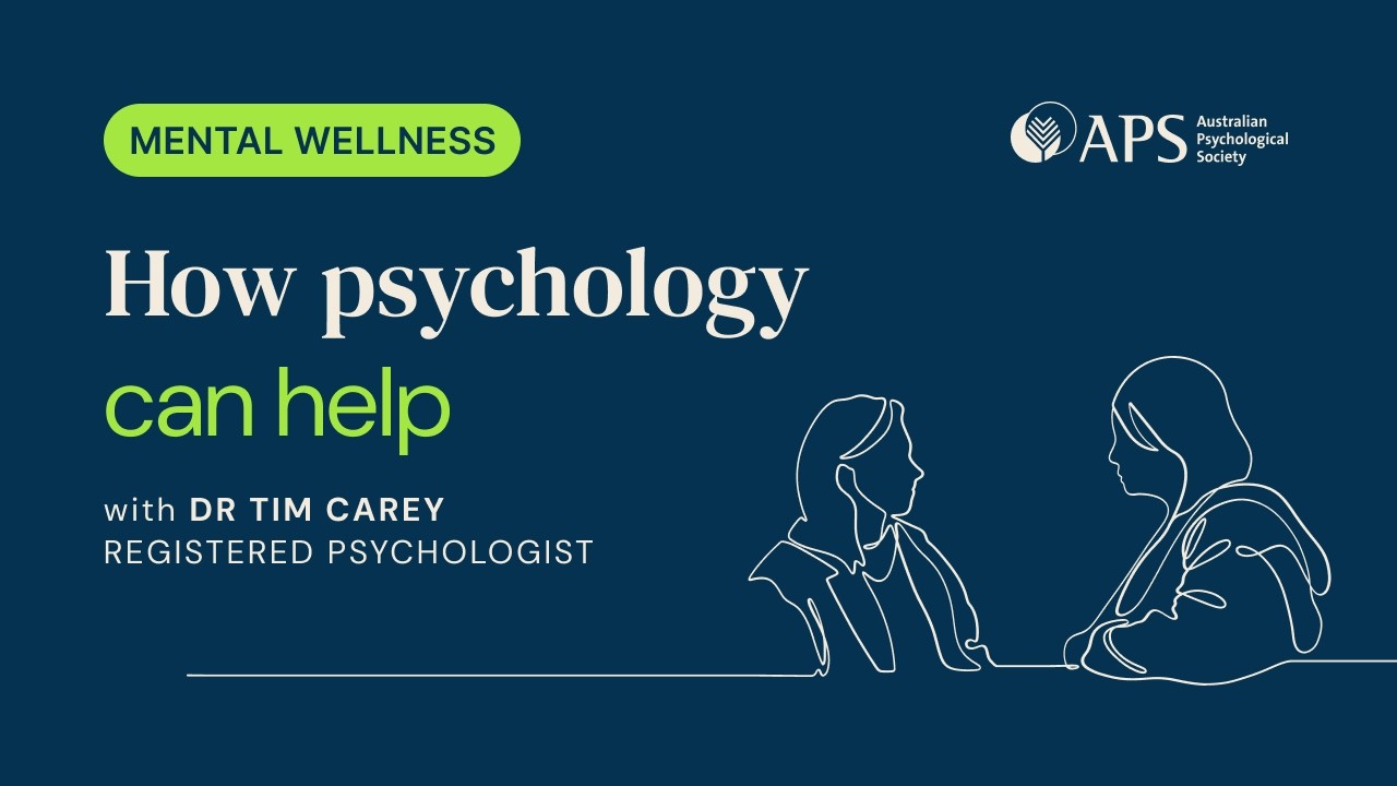 How psychology can help, with Tim Carey - YouTube