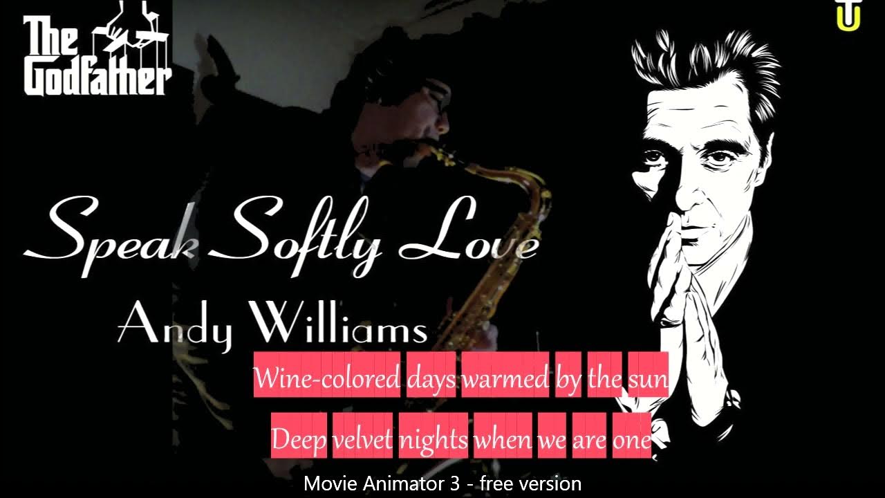 Speak Softly Love - Andy Williams - INSTRUMENTAL COVER - YouTube