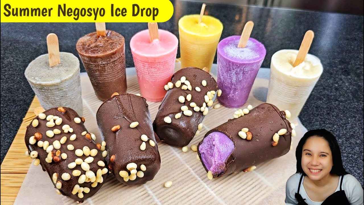 Summer Negosyo Ice Drop Recipe! Gawing Negosyo ngayong tag init! - YouTube