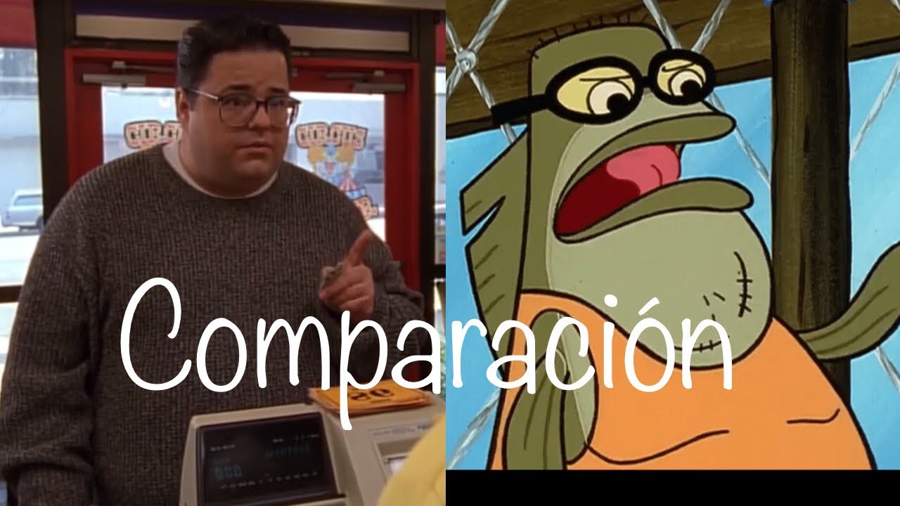 Craig Feldspar vs Robalo Burbuja (comparación) | Malcolm. Bob Esponja ...