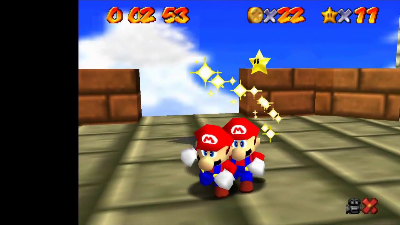 SM64 [TAS] - Tower of the Wing Cap Red Coins (19"83) - YouTube