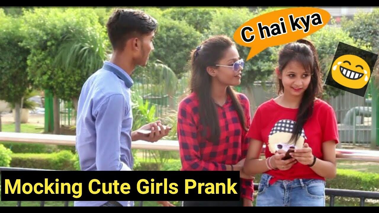 Mocking Cute Girls Prank || ft. WE INsane || Mocking people prank || SJ ...