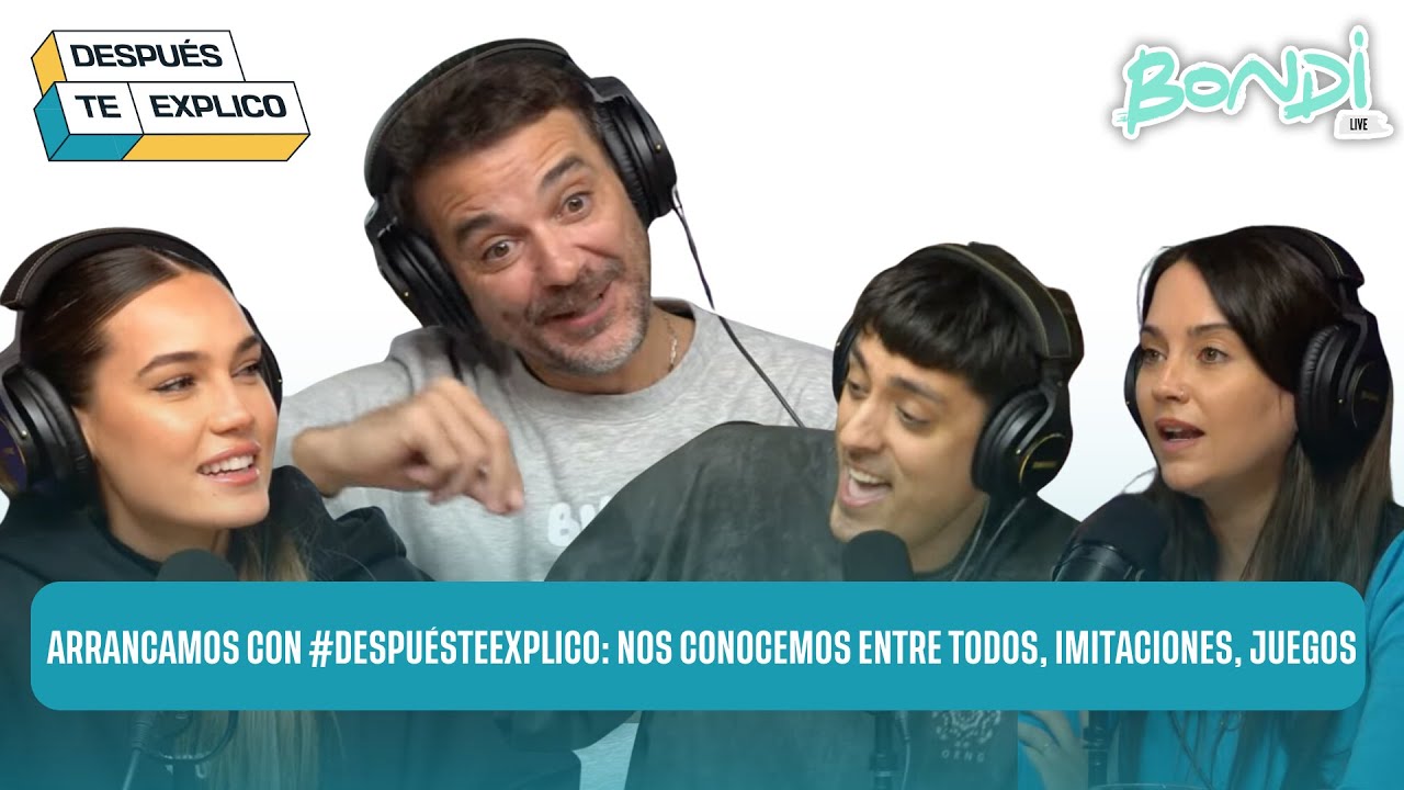 PRIMER PROGRAMA DE PEDRO ALFONSO, NOS CONOCEMOS ENTRE TODOS | DESPUES TE EXPLICO 21/05 - YouTube