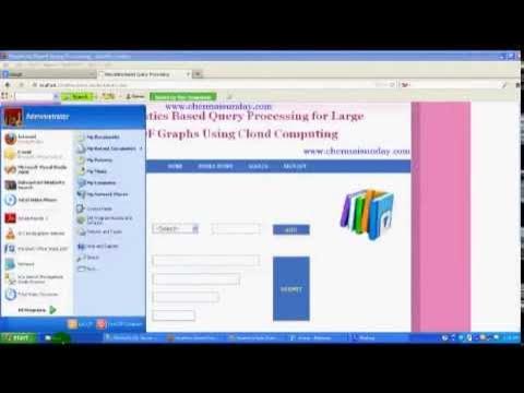 Heuristics Based Query Processing For Large RDF Graphs Using Cloud Computing - YouTube