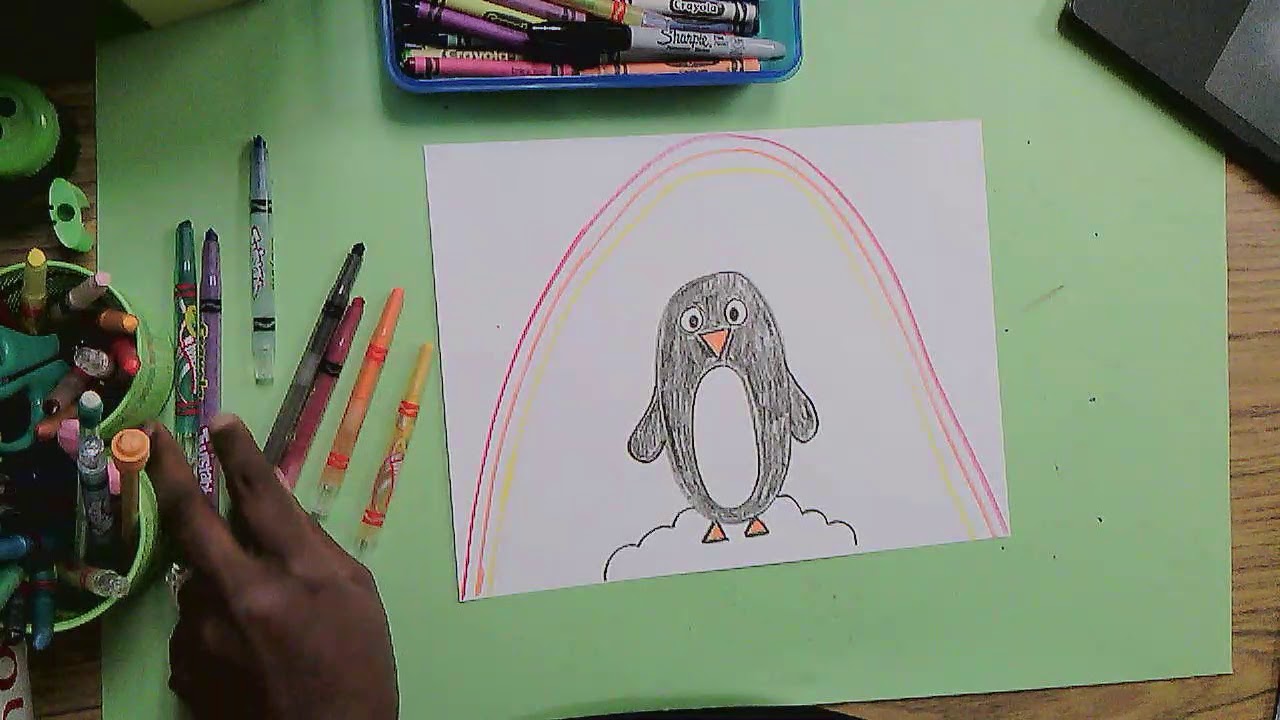 "R" is for Rainbow (easy)---Make Art with Mrs. M. - YouTube