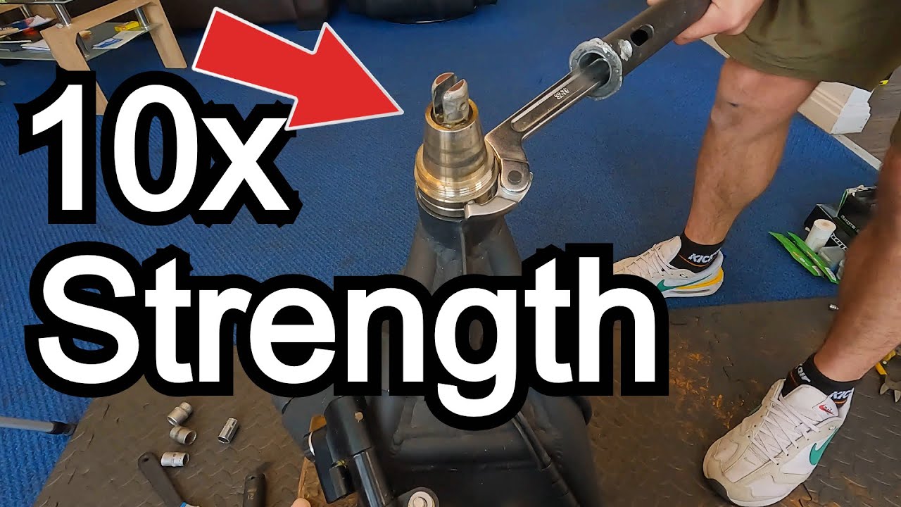 10x Stronger e Scooter Stem for Nami Burn e - YouTube
