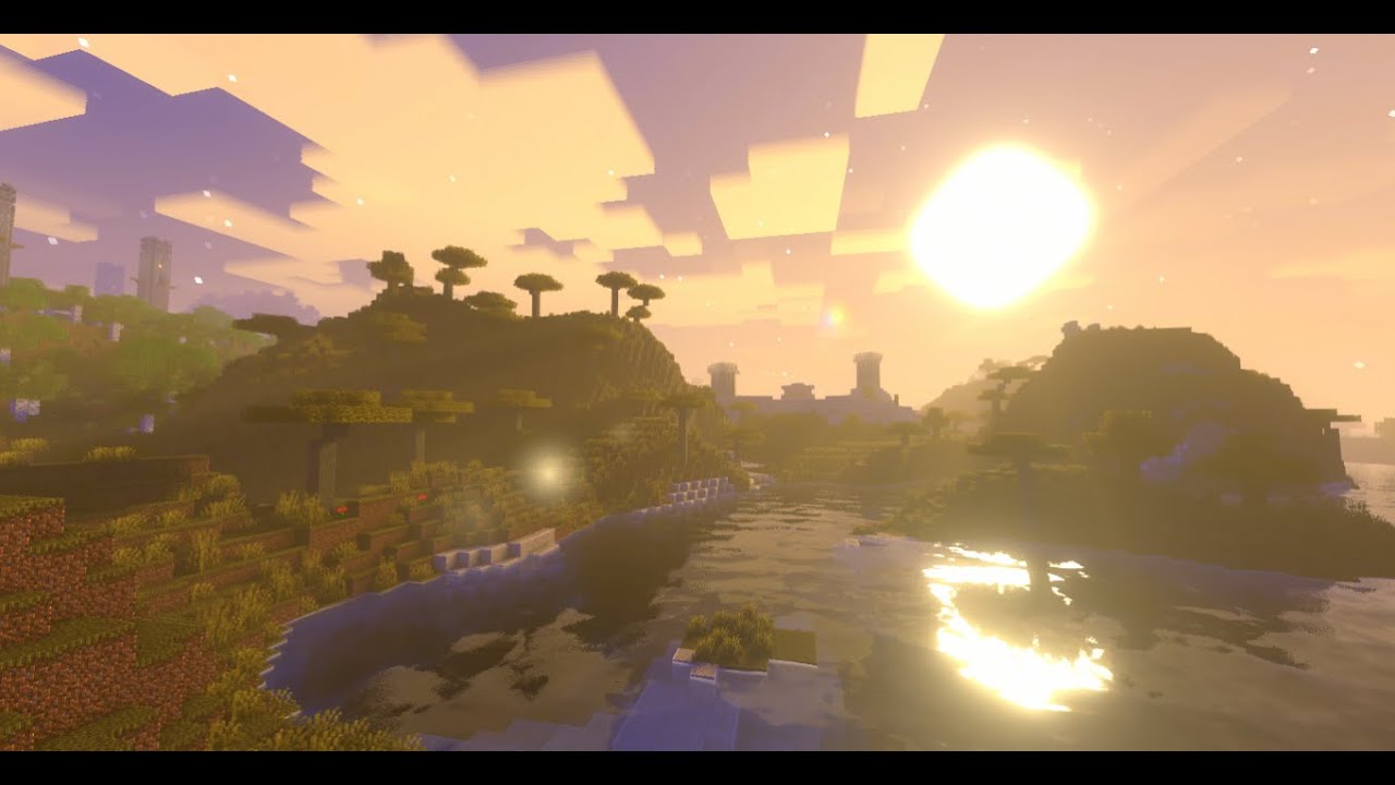 SuperDuperVanilla Shaders showcase with other mods i have all linked in ...