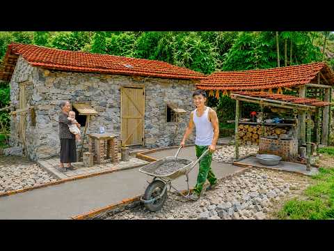 Full Video: The Journey of Expanding My Homestead While Caring for My Little Family in the Mountains