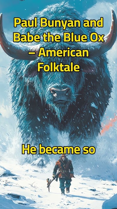 Paul Bunyan and Babe the Blue Ox – American Folktale #americanfolklore ...