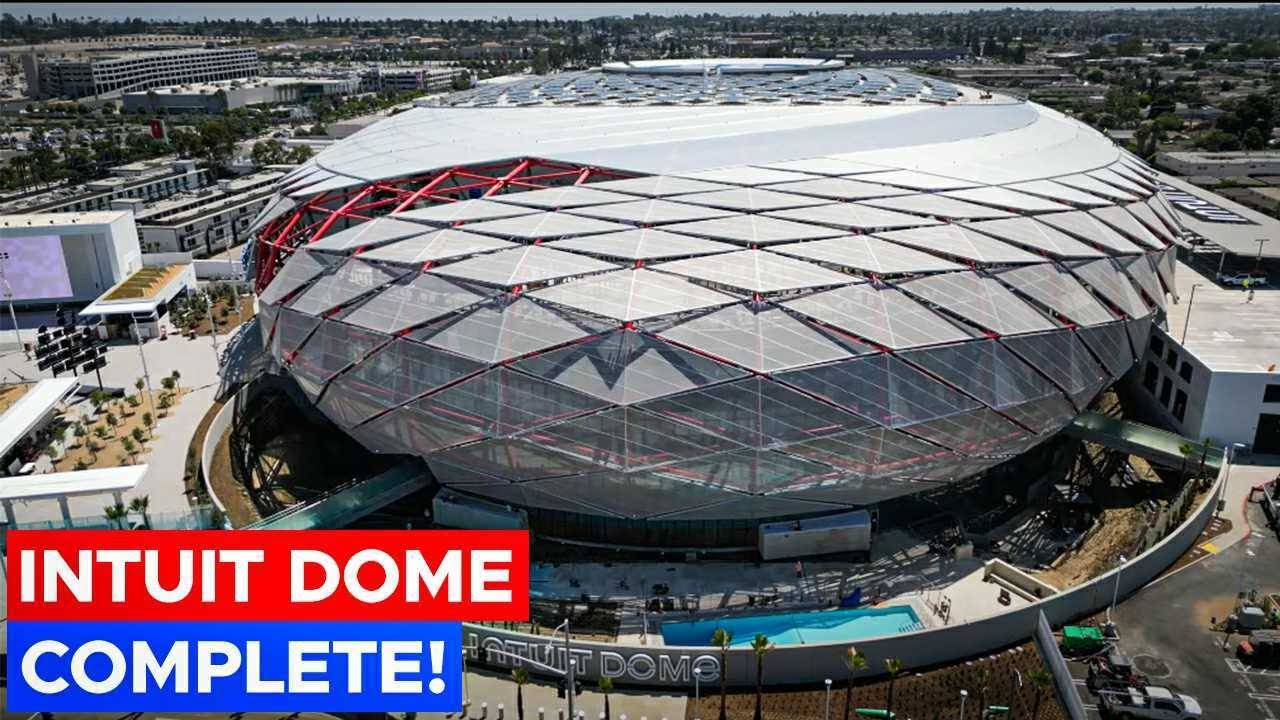 LA's New $2BN NBA Arena Is Complete: Inside the Intuit Dome - YouTube