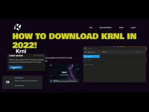 How To Download And Use The Beta Krnl (UPDATED 2022) *PATCHED* - YouTube