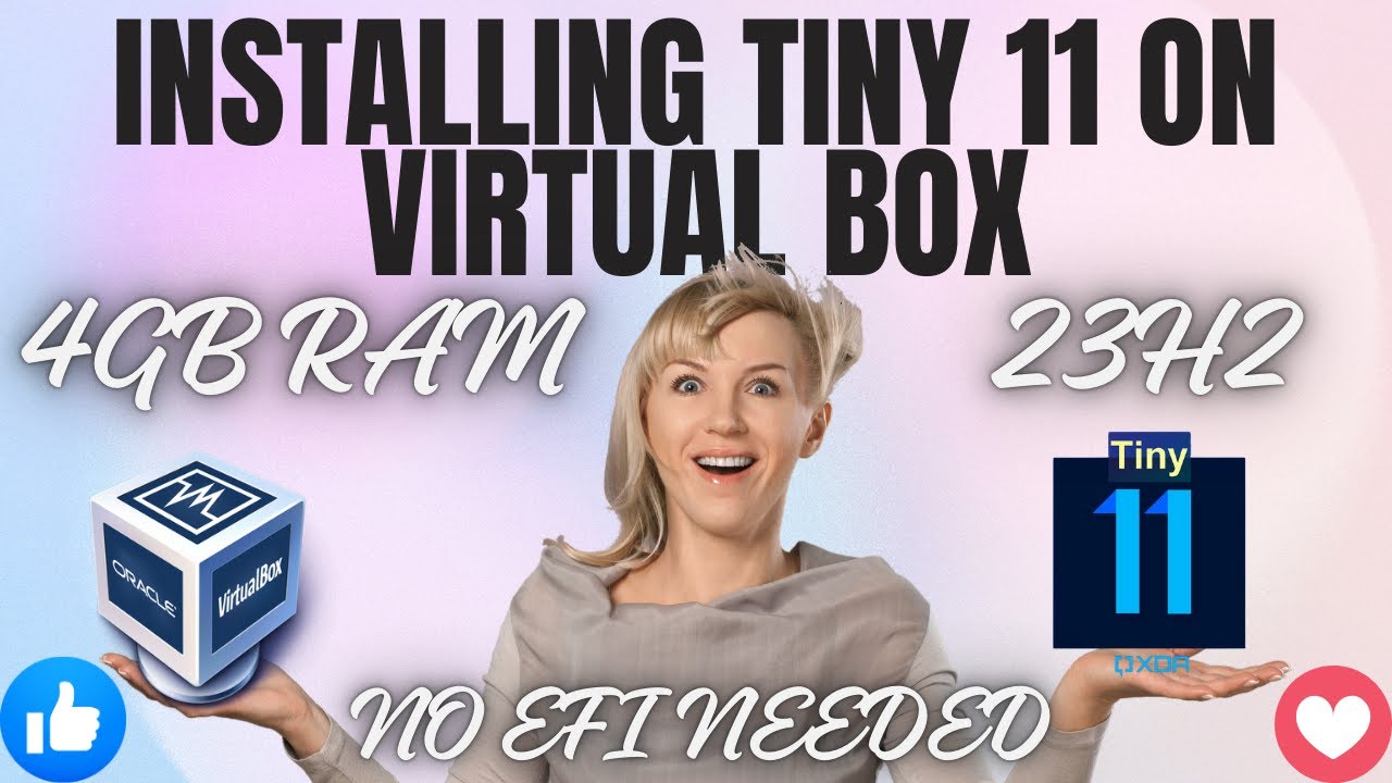 Windows 11 Tiny Virtual Box Setup Guide | Aarav's Tech - YouTube