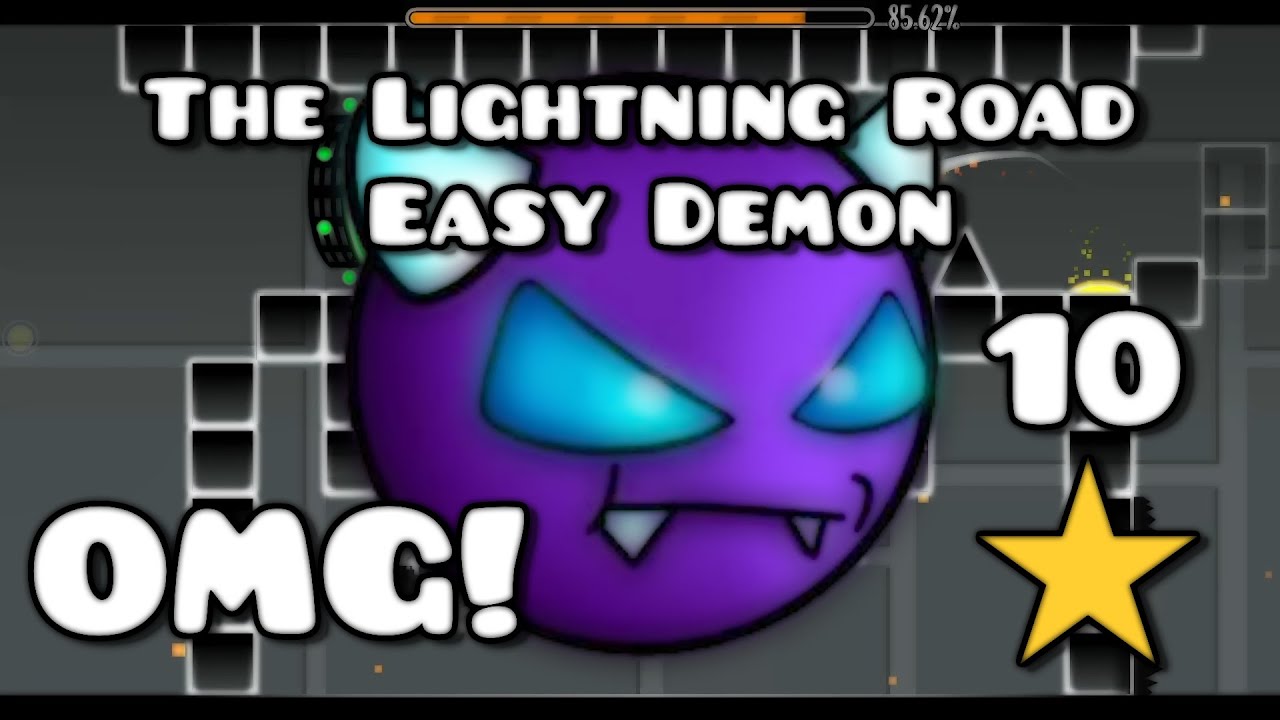 Geometry Dash - The Lightning Road | GD Vex - YouTube