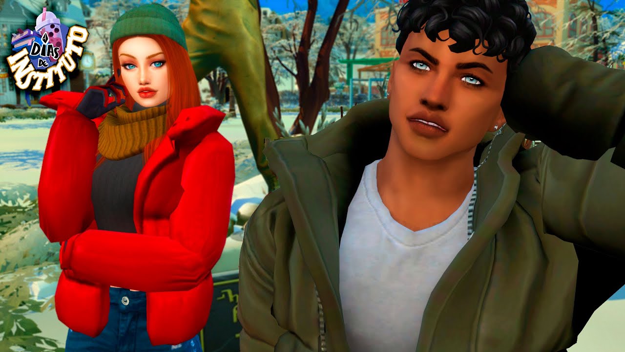 HACIENDO "NOVILLOS" CON DEREK 😏😅|#DIASDEINSTITUTO EP.14| Sims 4 Años ...