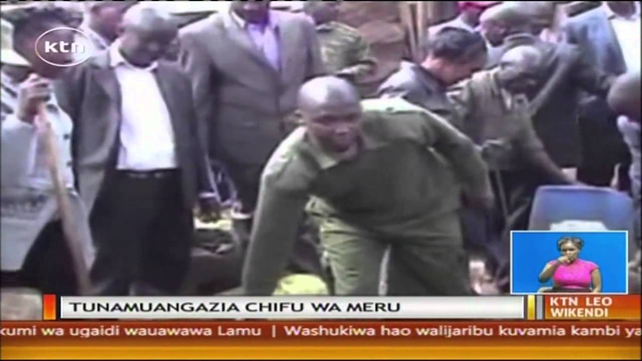 Mercy Muriithi ambaye ni Chifu wa Mweteria Kaunti ya Meru - YouTube