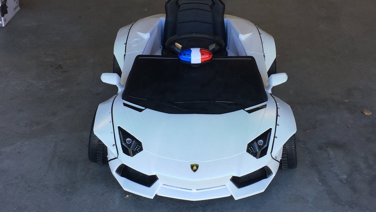 How i build my own Libertywalk Lamborghini Aventador Rastar ride-on ...