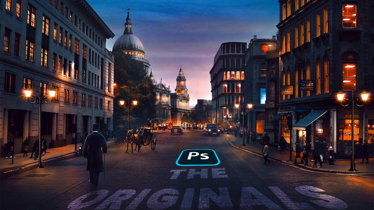 Look how I made this PERSPECTIVE EFFECT in photoshop - YouTube