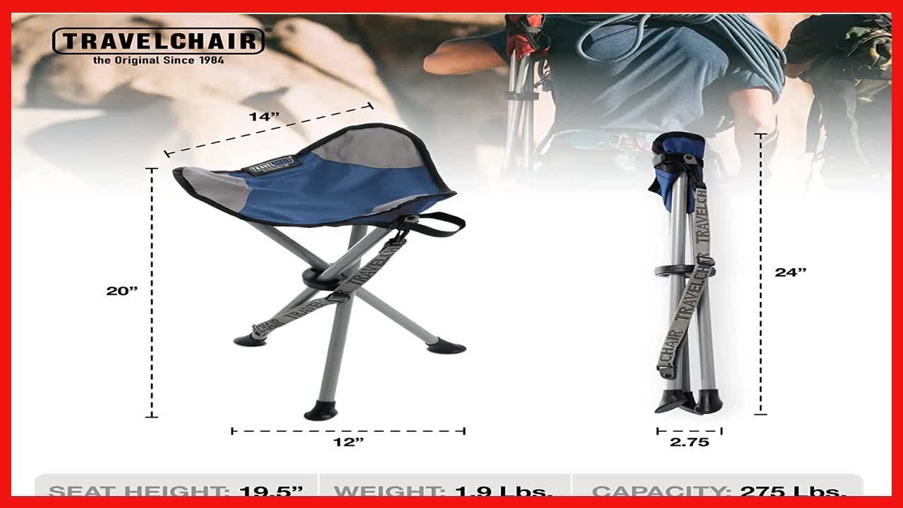 TravelChair Original and Big Slacker Chair, Super Compact, Folding ...