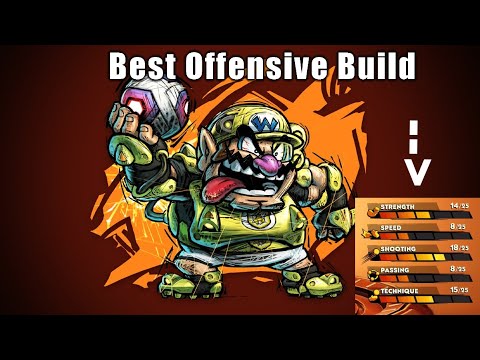 BEST OFFENSIVE WARIO BUILD MARIO STRIKERS BATTLE LEAGUE - YouTube