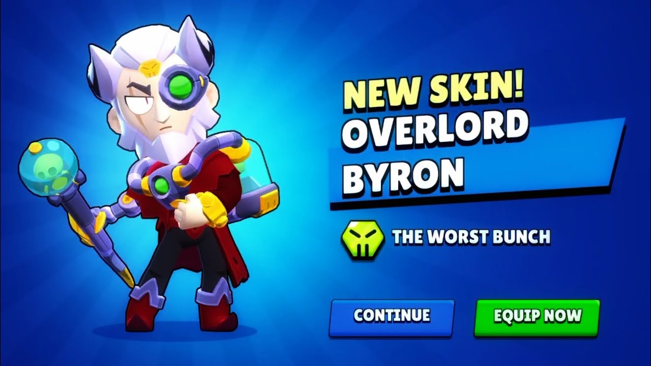 Brawl Stars| Overload Byron Skin| Gameplay Byron| @BrawlStars - YouTube