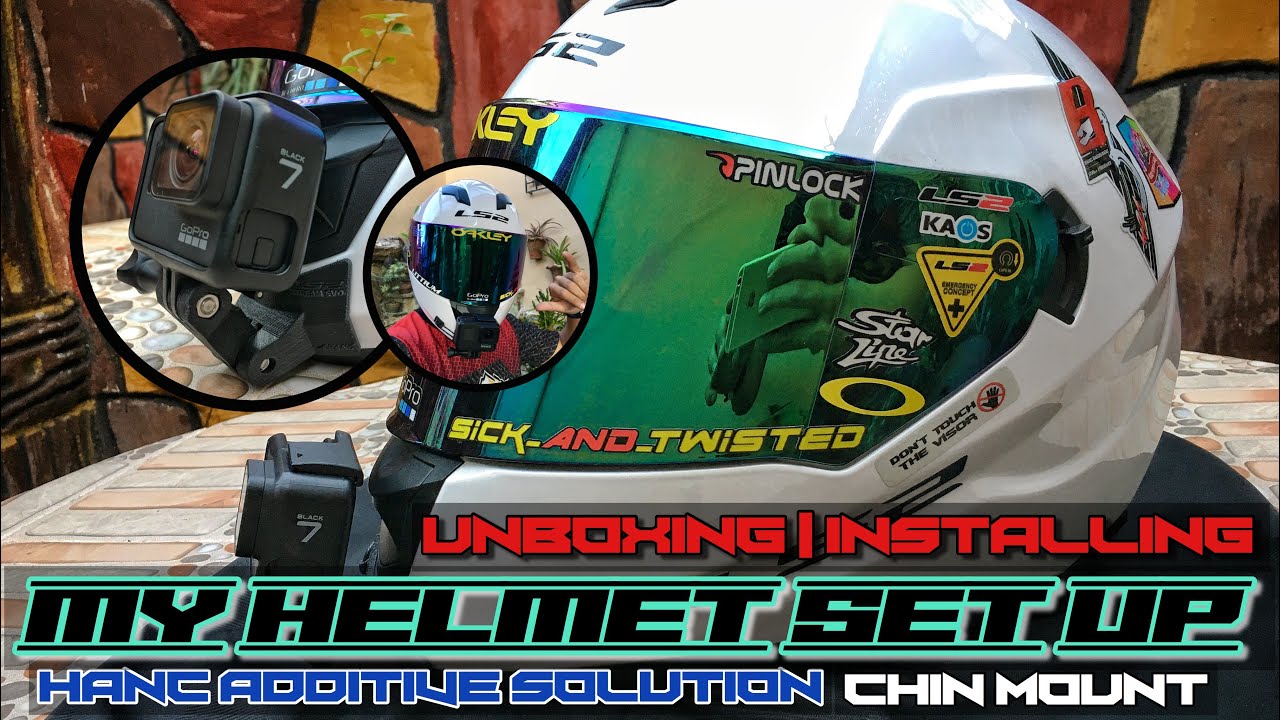 Installing | Unboxing Hanc Chin Mount on Ls2 Stream Evo | Ulanci V2 ...