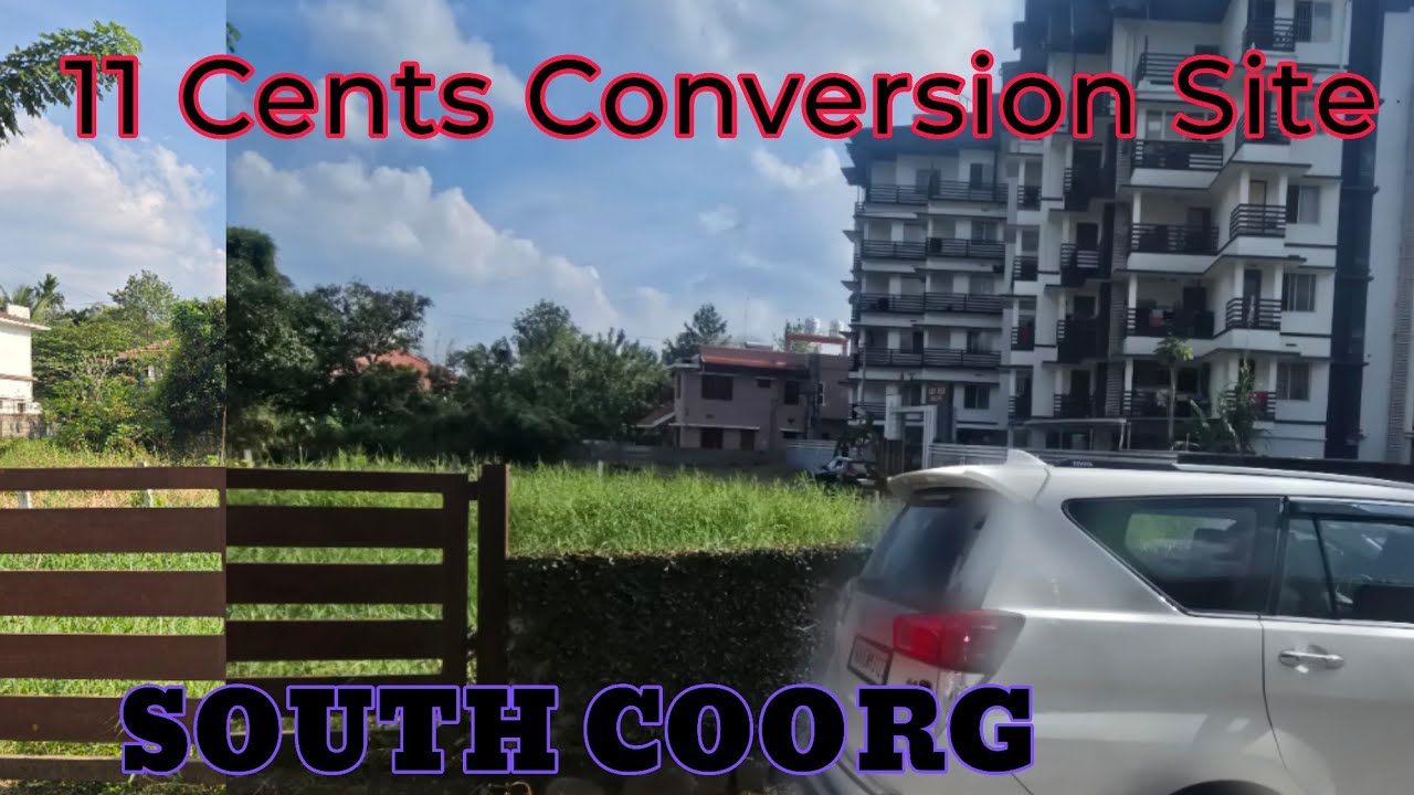 11 Cent Conversion Site For Sale In "South Coorg" Karnataka - YouTube