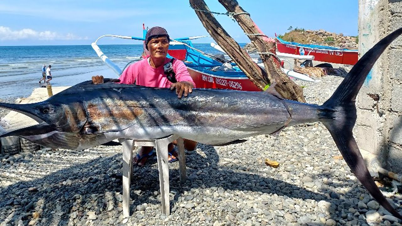 Traditional Fishing - New Year's Big Fish | Jackpot Unang Malaking Huli ...